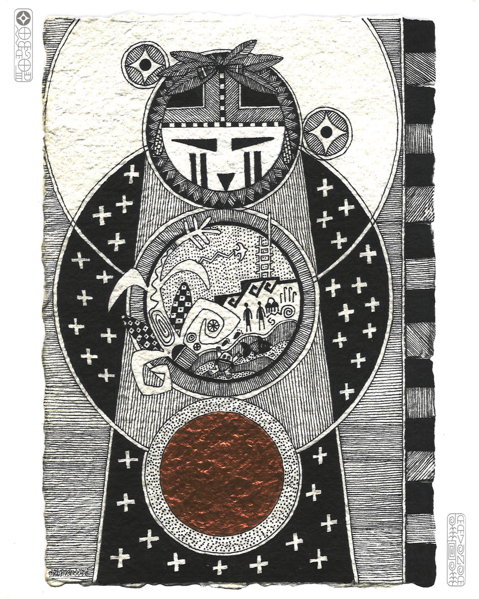 Muuyaw Momoki - "Moon Becoming Eclipsed" by Gerald A.A. Dawavendewa ...