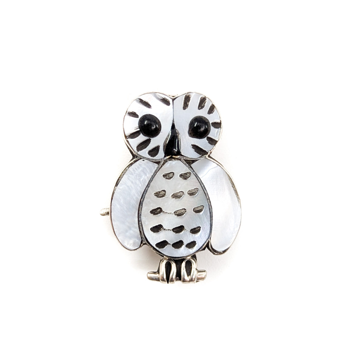 White Owl Pin/Pendant – Native-Seeds-Search