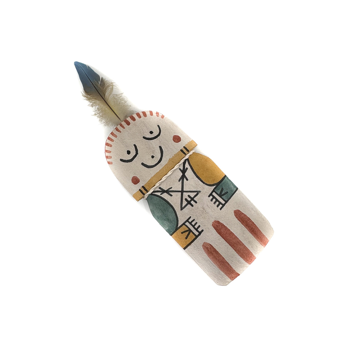 "Water Gourd Lady" Tihu (Cradle Doll) Smiling Grandmother Who Waters T ...