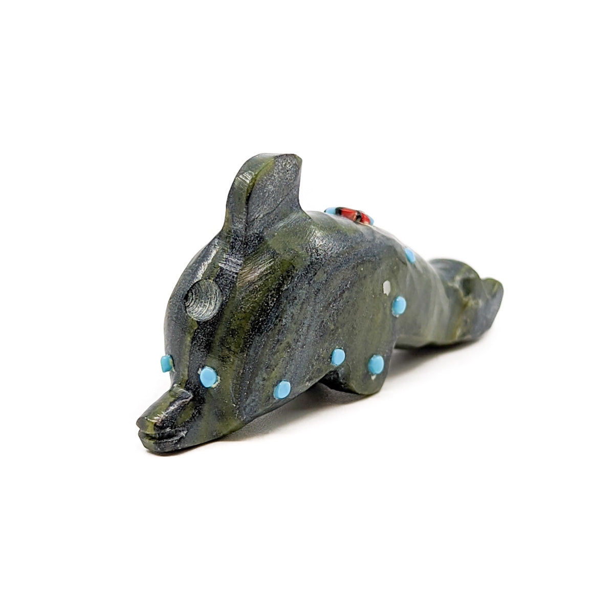 Serpentine Dolphin Carving by Danette Laatte – Native-Seeds-Search