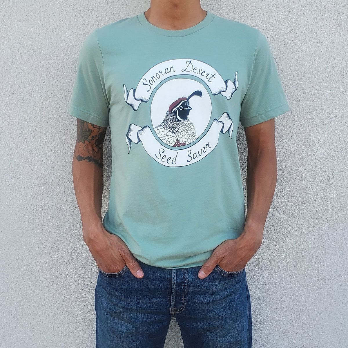 Sonoran Seed Saver Shirt - Sage – Native-Seeds-Search