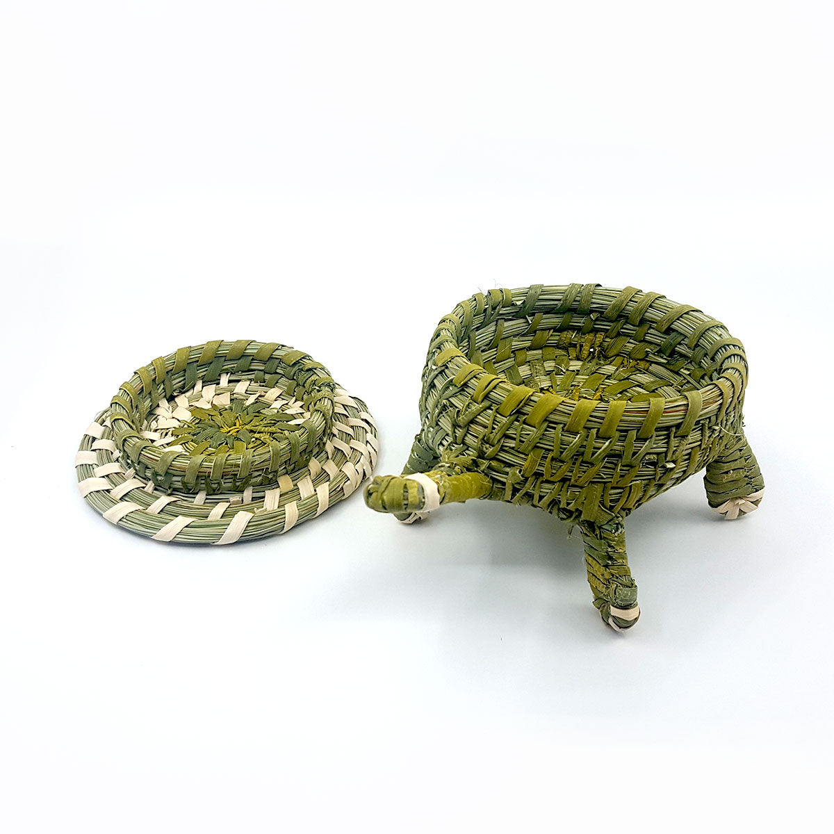 Tortuga Lidded Basket - Tohono O'odham – Native-Seeds-Search